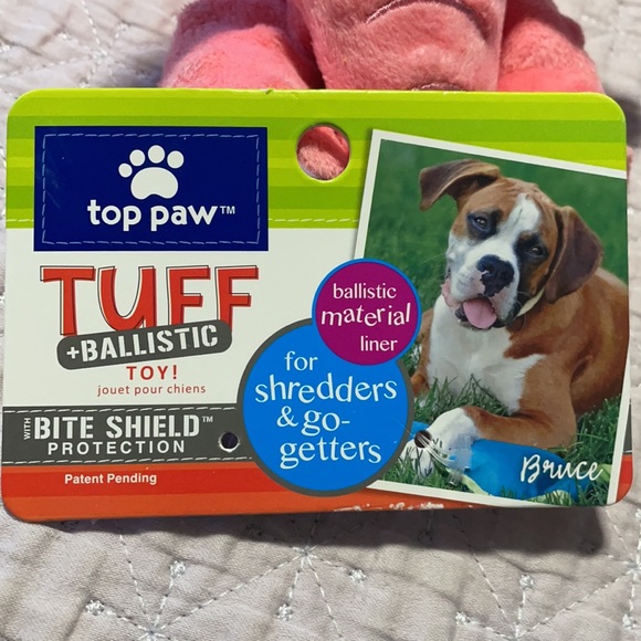 Top Paw | Dog | Nwt Top Paw Tuff Ballistic Emma Elephant Squeaker ...